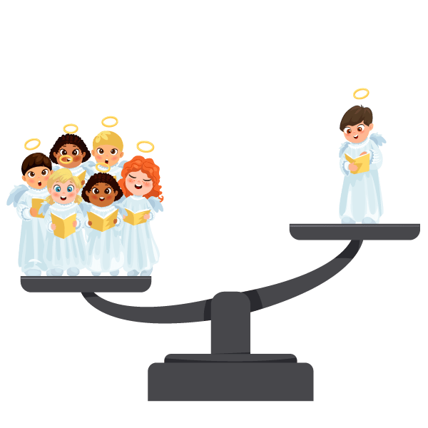 Community round: Why settle for 1 angel when you can have a choir?